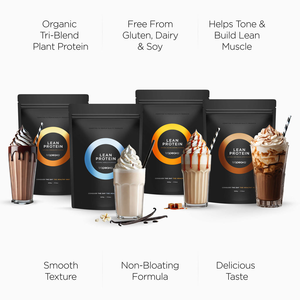 Lean Protein Powder | Bundle & Save | Organic Plant Protein | Tropeaka ...