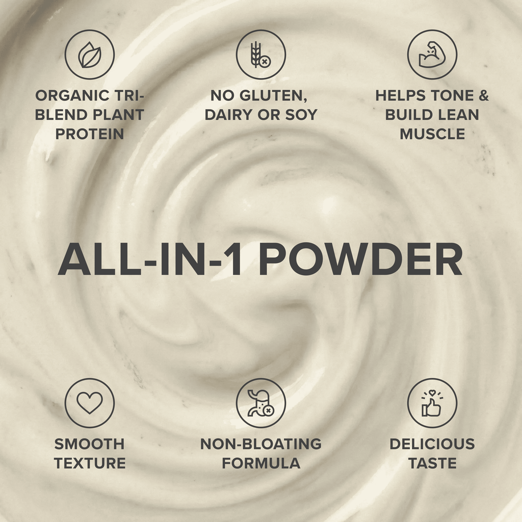 Lean Protein Powder Cookies & Cream | Organic Plant Protein | Tropeaka ...