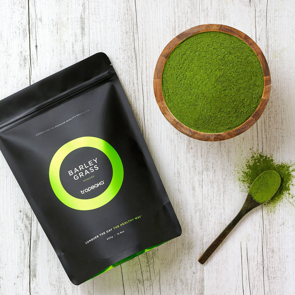 Barley Grass Powder | Organic Green Barley Grass | Tropeaka